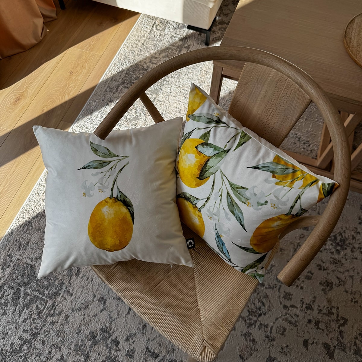 Poduszka dekoracyjna SUMMER wzór SM10 | cytryny DECORDRUK