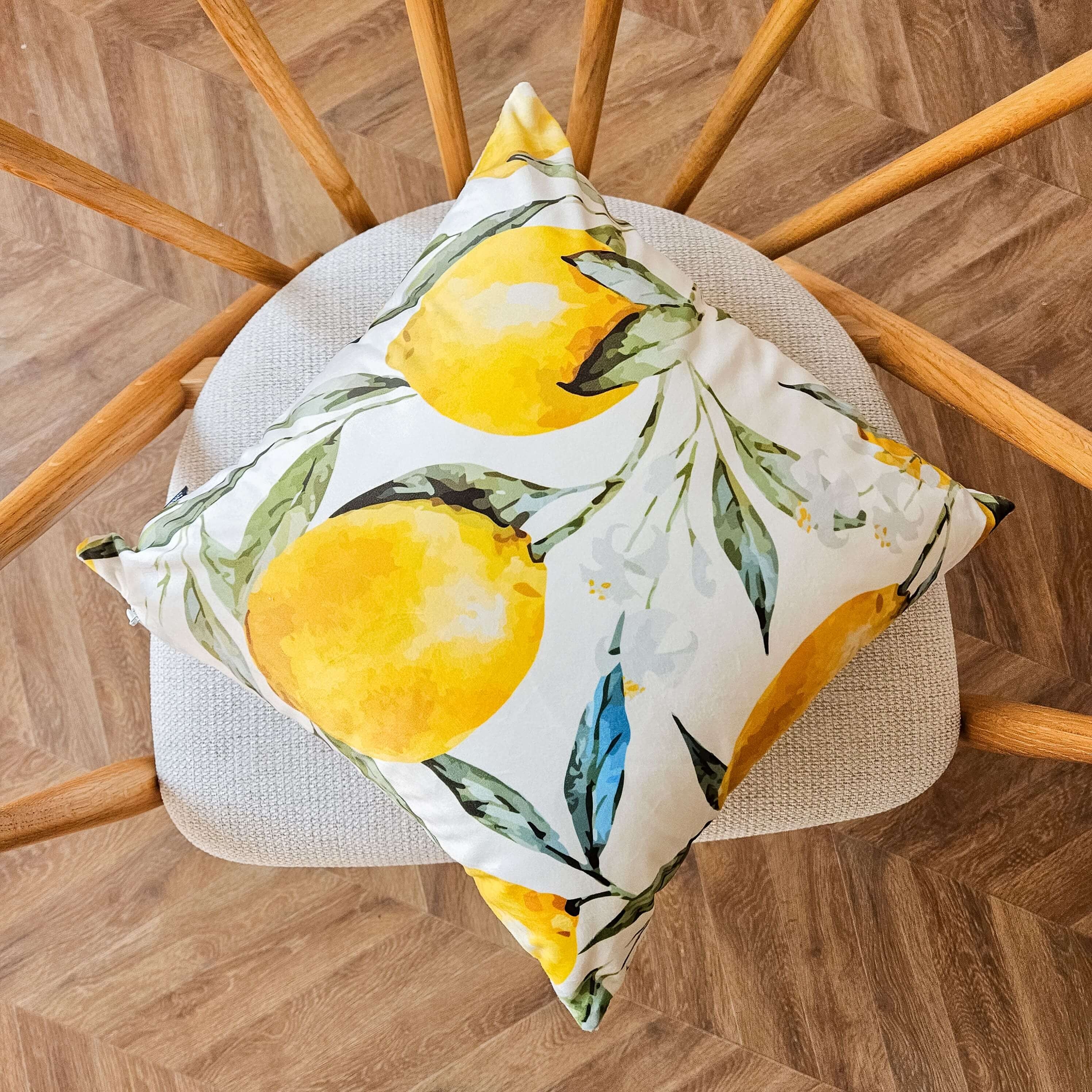 Poduszka dekoracyjna SUMMER wzór SM10 | cytryny DECORDRUK